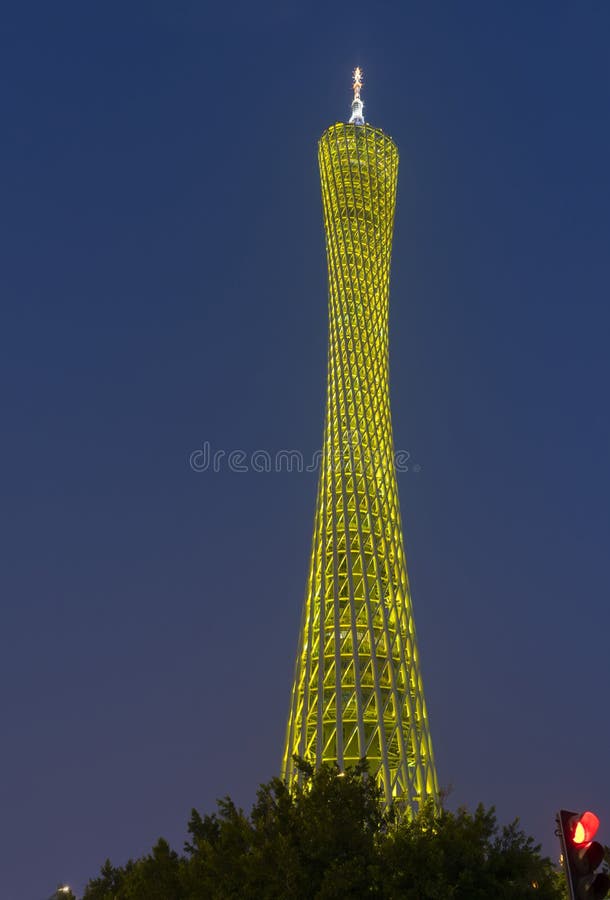 Canton TV Tower in Guangzhou, China Editorial Photography - Image of ...