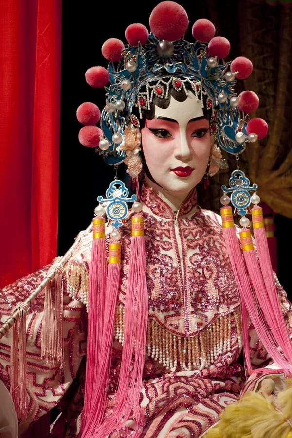 Chinese opera dummy stock image. Image of chinese, celebrate - 20727953