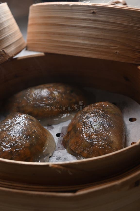 Cabbage Veggie Nuts Dumpling Dim Sum Stock Image - Image of veggie ...