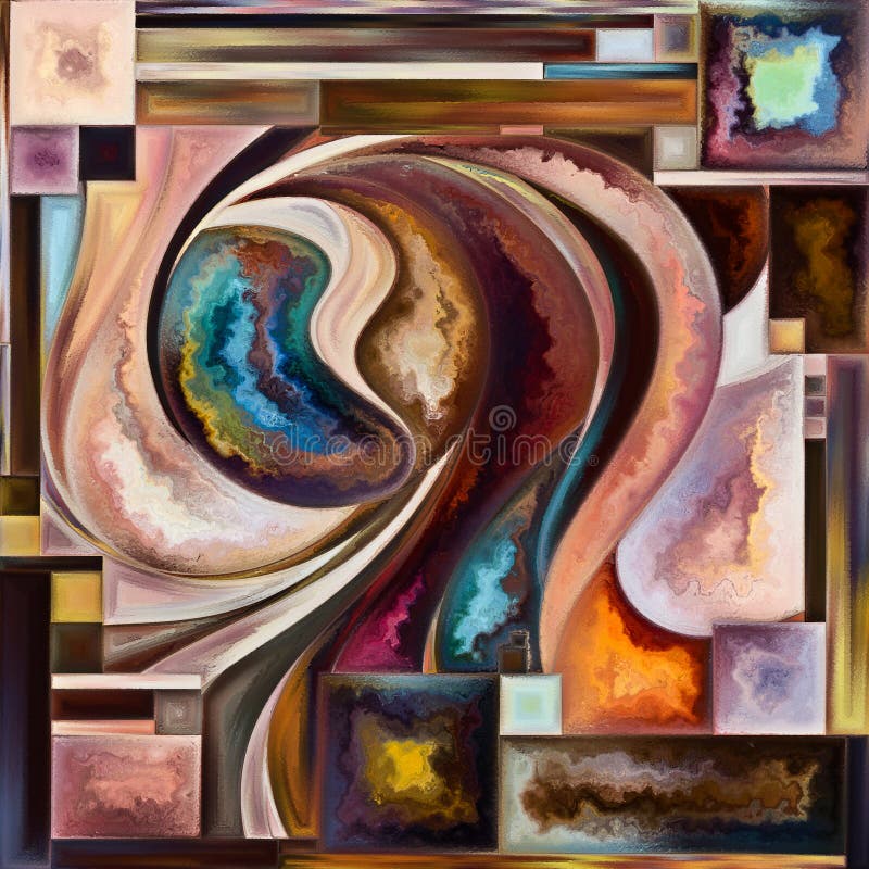 Canvas Division in Art stock illustration. Illustration of element ...