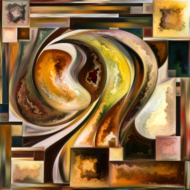 Canvas Division in Art stock illustration. Illustration of composition ...