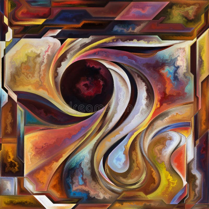 Canvas Division in Art stock illustration. Illustration of design ...