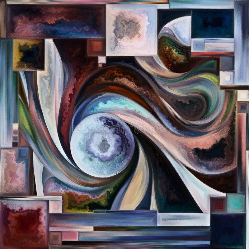 Canvas Division in Art stock illustration. Illustration of allegory ...