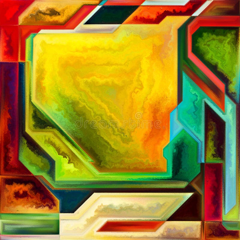 Canvas Division in Art stock illustration. Illustration of layout ...