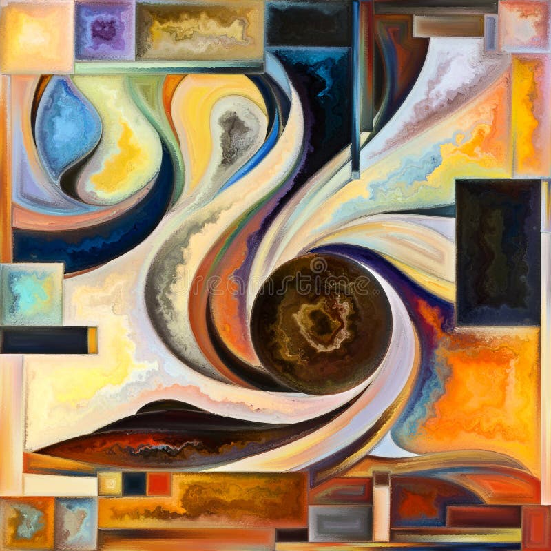 Canvas Division in Art stock illustration. Illustration of background ...