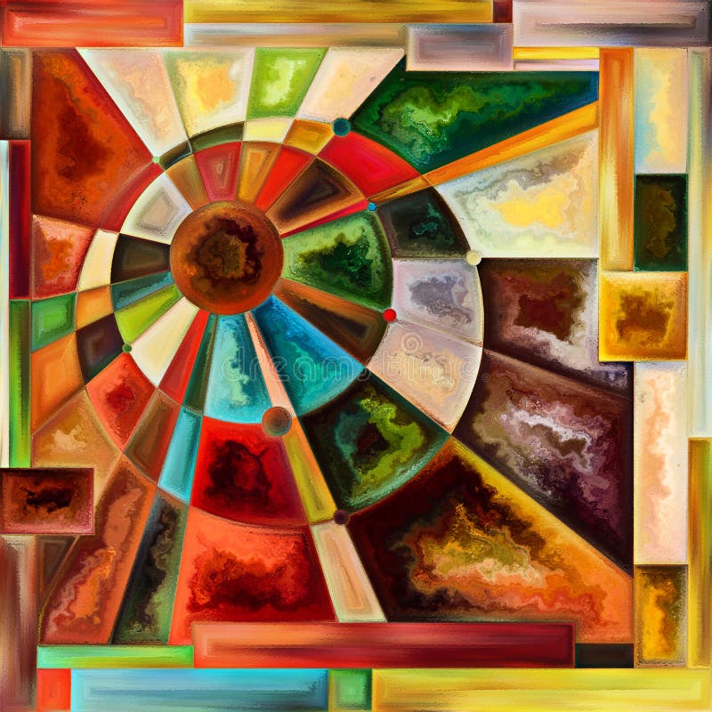 Canvas Division in Art stock illustration. Illustration of background ...