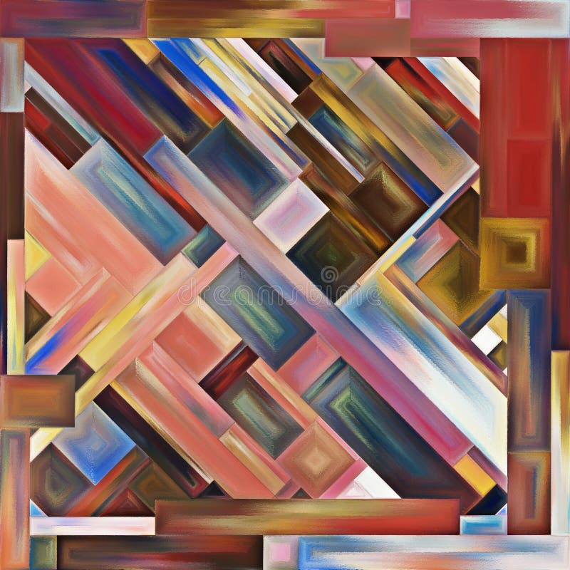 Canvas Division in Art stock illustration. Illustration of aspect ...