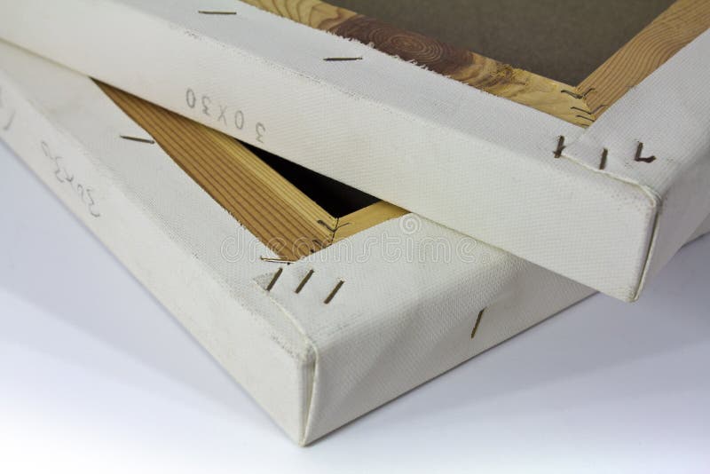 Canvas on a frame stock photo. Image of shop, exhibition - 28414388