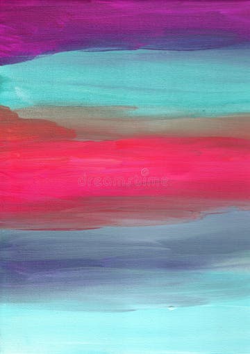 Canvas - Hand Painted Gradient Stock Illustration - Illustration of ...