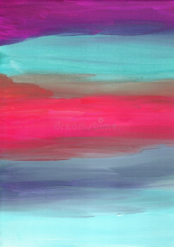 Canvas - Hand Painted Gradient Stock Illustration - Illustration of ...
