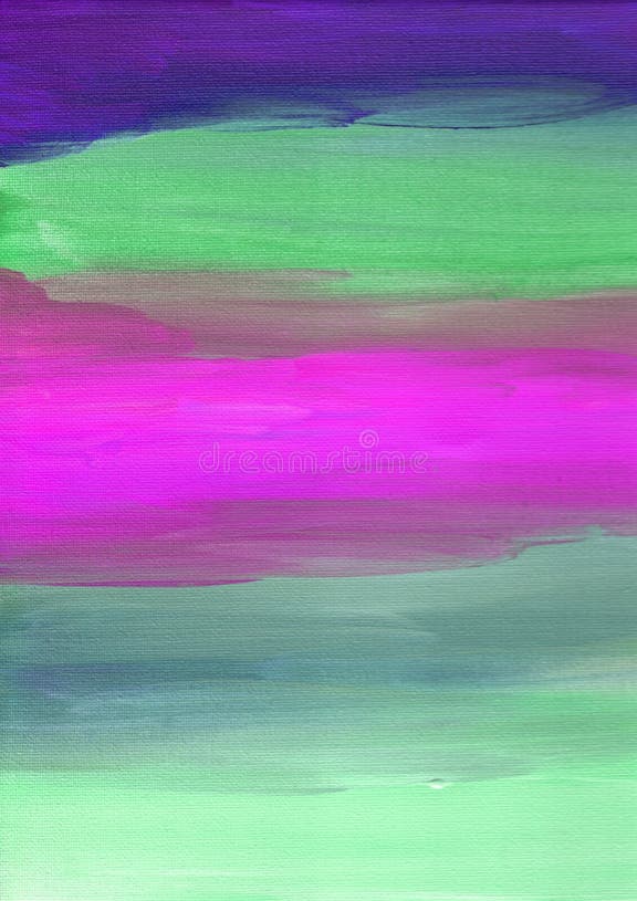 Canvas - Hand Painted Gradient Stock Illustration - Illustration of ...