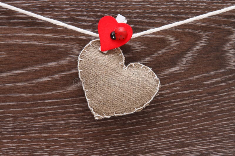 Canvas handmade heart stock image. Image of lines, canvas - 28675439