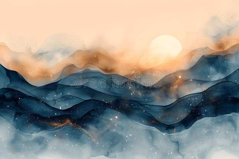 Canvas of Infinite Possibilities Stock Illustration - Illustration of ...