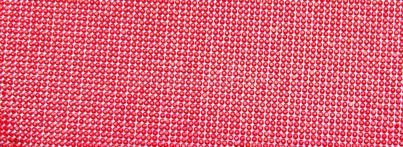 Canvas of Red Rhinestones. Background. Stock Photo - Image of decor ...