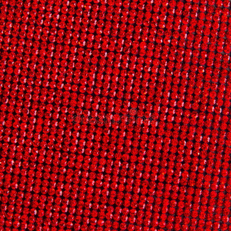 Canvas of Red Rhinestones. Background. Stock Photo - Image of colorful ...