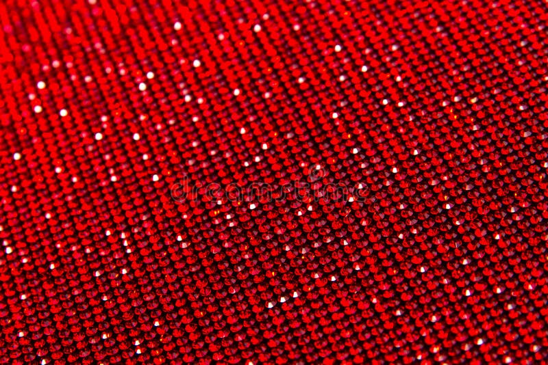 Canvas of Red Rhinestones. Background. Stock Photo - Image of glass ...