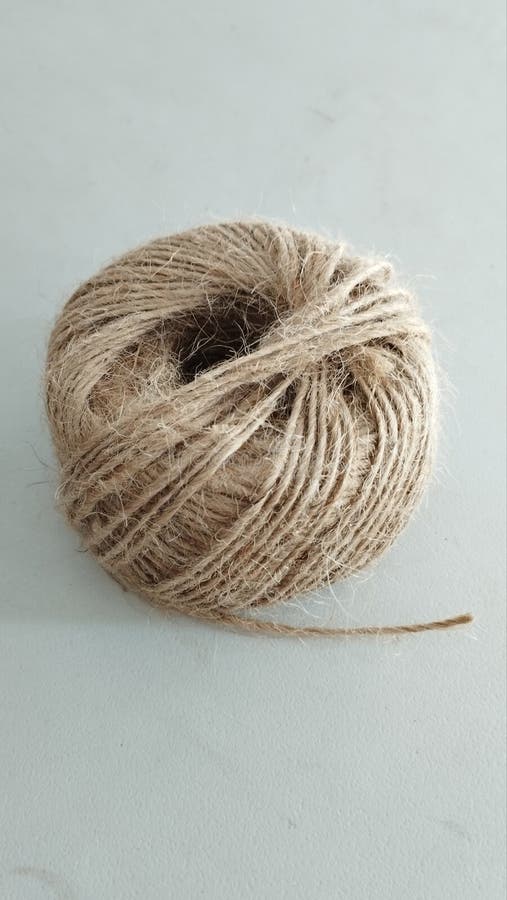 This is Canvas Rope. it Can Be Used in a Variety of Ways Stock Image ...