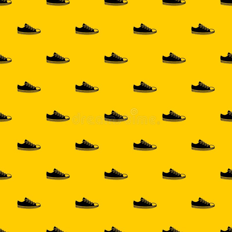 Canvas Sneaker Pattern Vector Stock Vector - Illustration of repeat ...