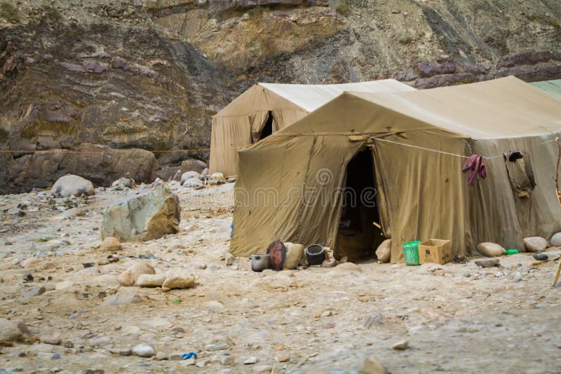 Canvas Tent stock image. Image of fort, george, gold, encampment - 1033803