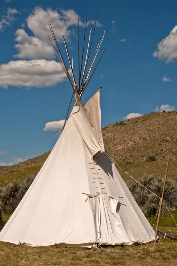 Canvas Tepee stock image. Image of tepee, historical - 19188643