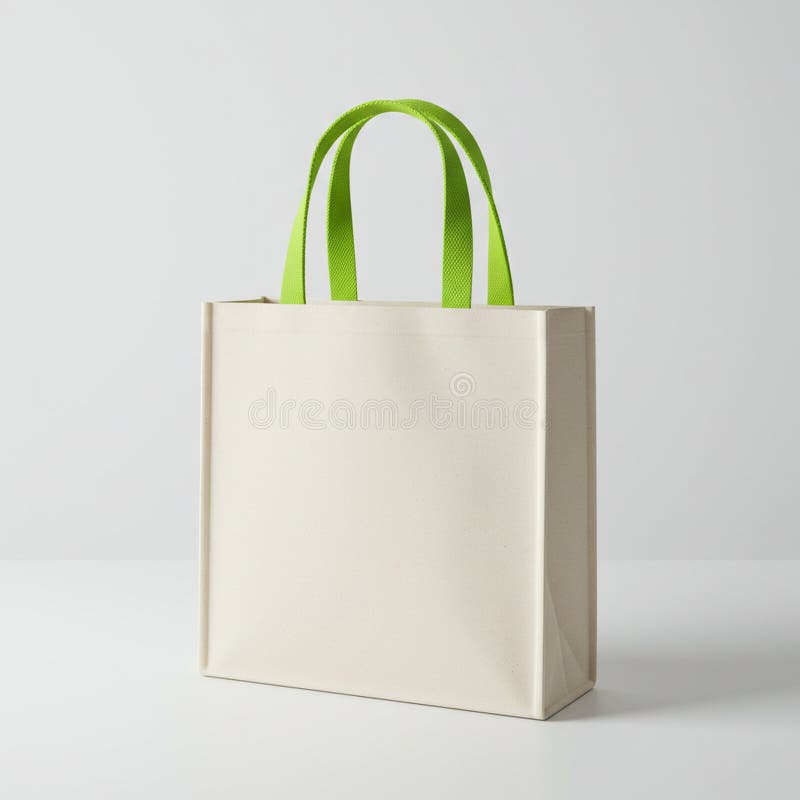 Canvas Tote Bag with a Clean, Minimalist Design. the Bag Has a ...