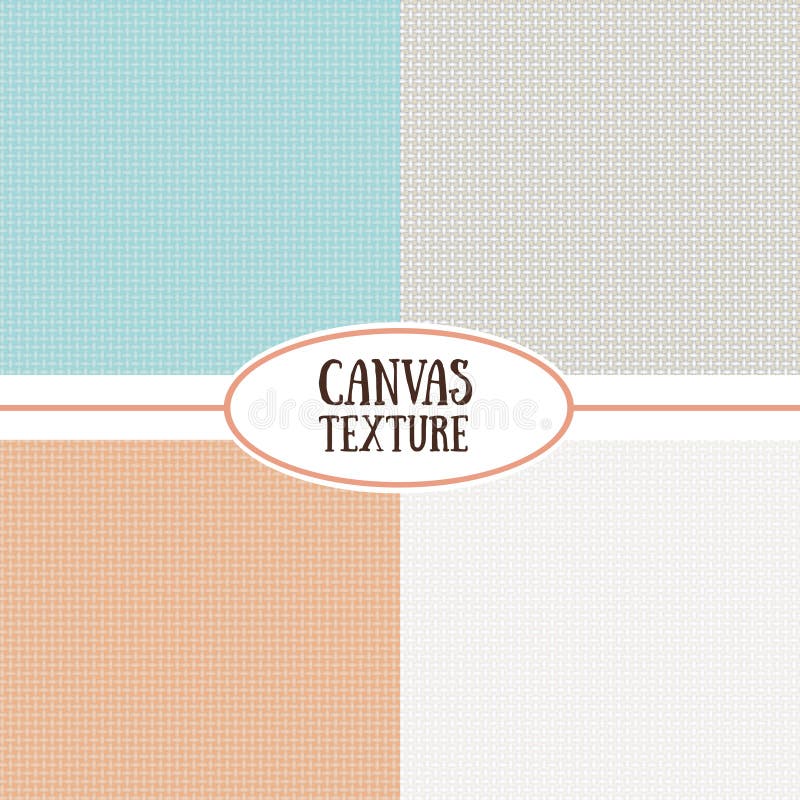 Canvas Texture Seamless Repeat Pattern Stock Vector - Illustration of ...