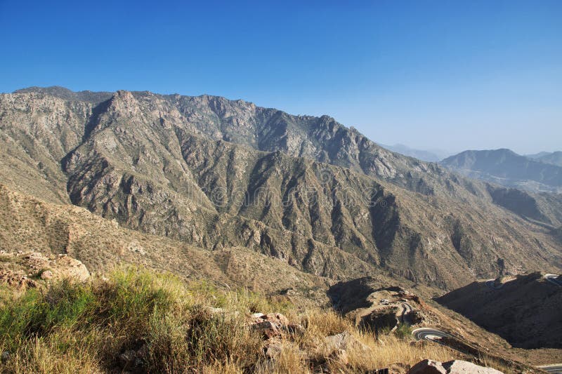The Canyon of Asir Region, the View from the Viewpoint, Saudi Arabia ...