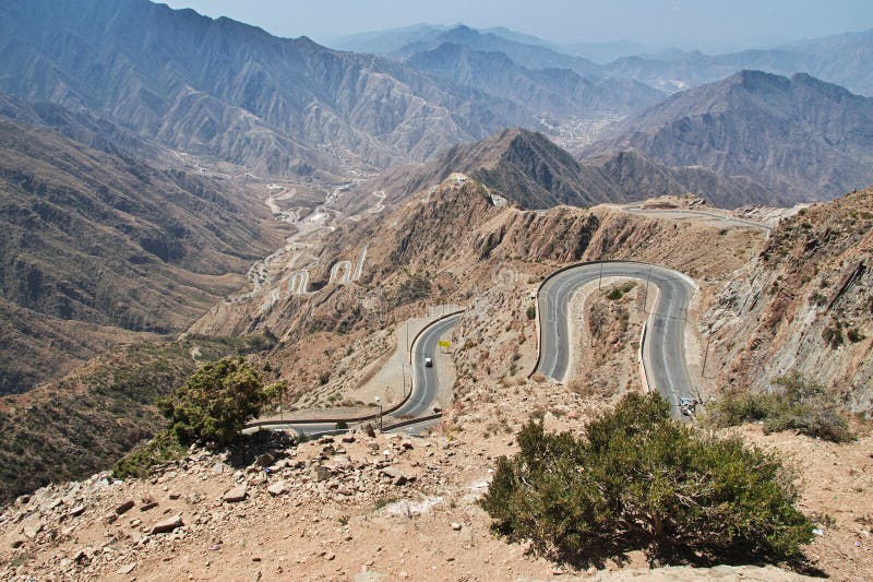 The Canyon of Asir Region, the View from the Viewpoint, Saudi Arabia ...