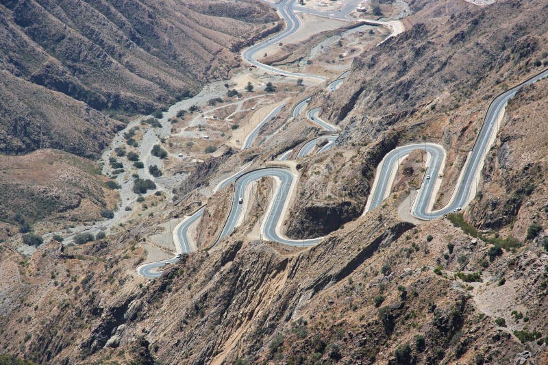 The Canyon of Asir Region, the View from the Viewpoint, Saudi Arabia ...