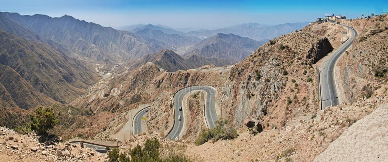The Canyon of Asir Region, the View from the Viewpoint, Saudi Arabia ...