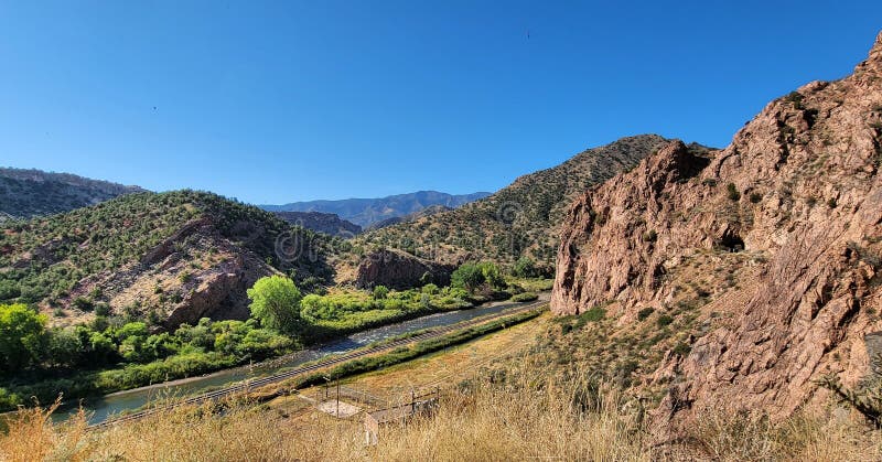 Canyon City Colorado views stock image. Image of geology - 255644925
