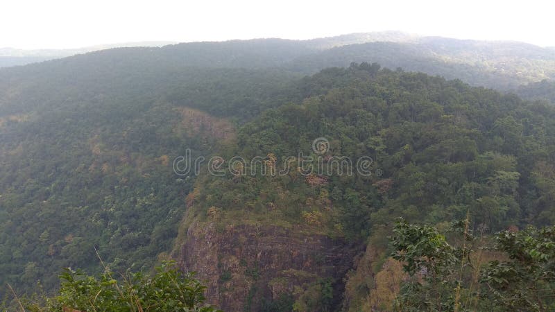 Canyon Inside Mountain in India Stock Image - Image of meadow, india ...