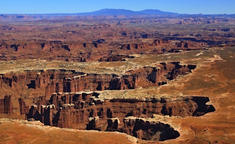 Canyon lands national park stock image. Image of butte - 41593865