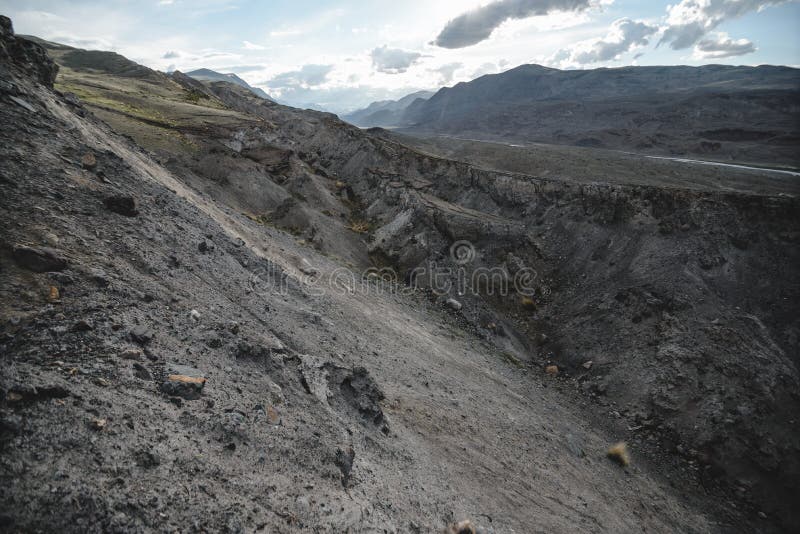 Canyon after the Massive Earthquake Stock Image - Image of nature ...