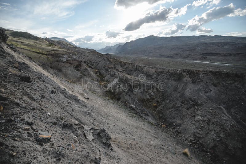 Canyon after the Massive Earthquake Stock Photo - Image of earth ...