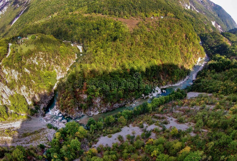 Canyon of the Moraca River. Montenegro Stock Image - Image of beauty ...