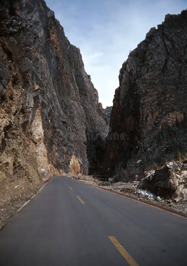 Canyon road stock photo. Image of journey, geologic, rocky - 12899028