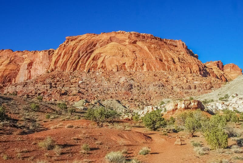 Canyons Entrance. stock photo. Image of deserted, amphitheater - 43718936