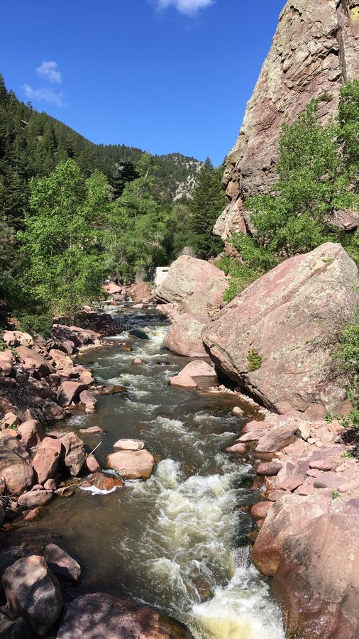Canyon Stream with stock image. Image of view, eldorado - 93374093