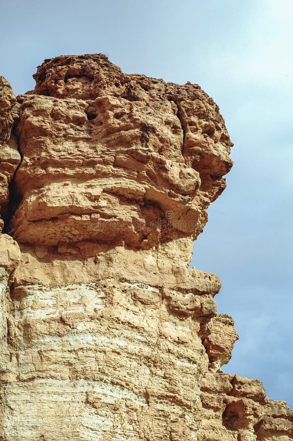 Canyon in Tamerza Oasis, Tunisia Stock Photo - Image of african, town ...