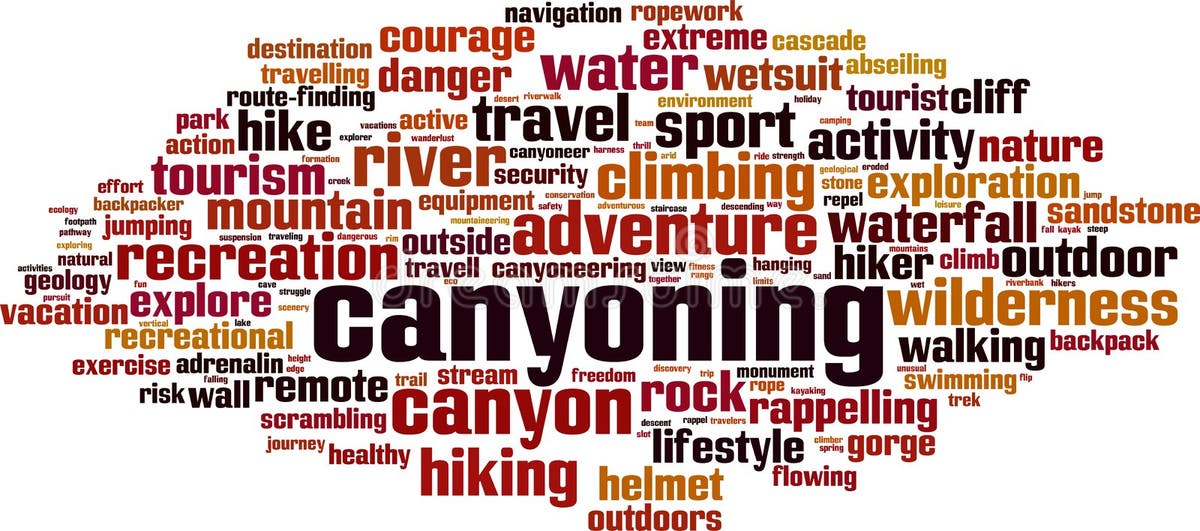 Canyoning Vector Stock Illustrations – 269 Canyoning Vector Stock ...