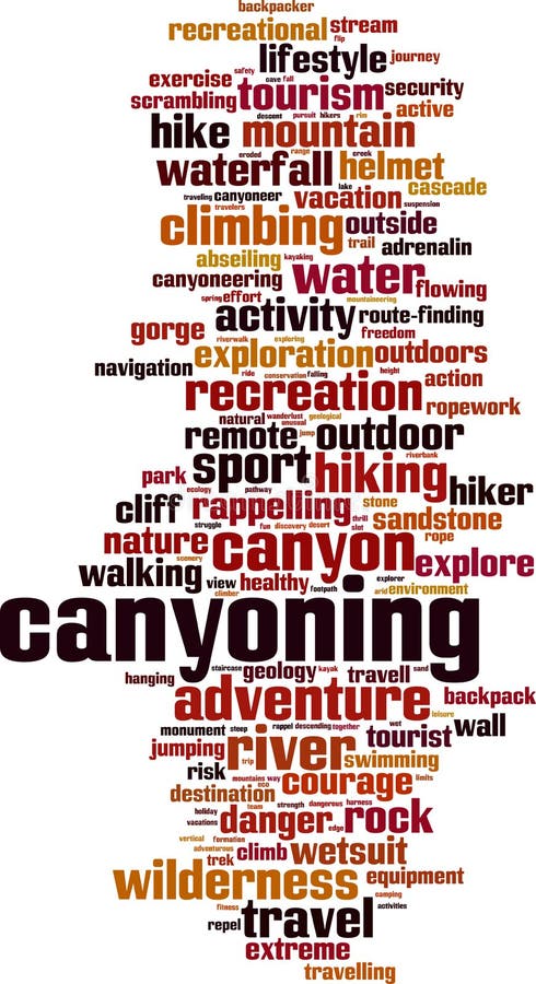 Canyoning Vector Stock Illustrations – 269 Canyoning Vector Stock ...