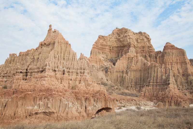 Canyons Formed by Soil Erosion Stock Photo - Image of condition, change ...