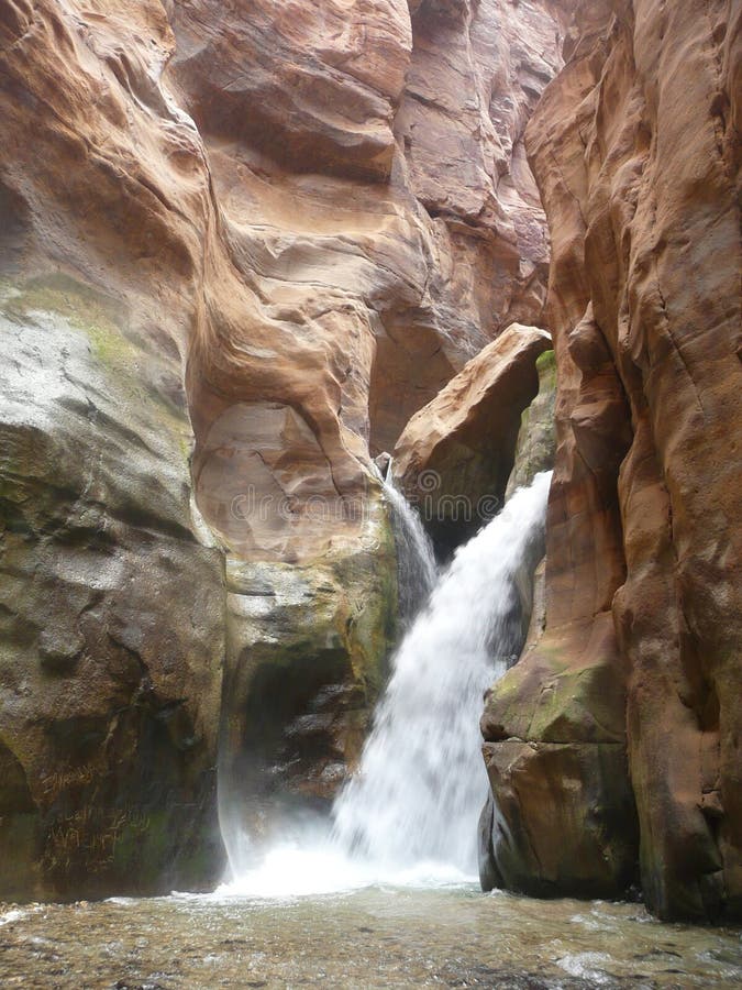 Canyons Path, Wadi Mujib Gorge, Jordan Stock Image - Image of beautiful ...