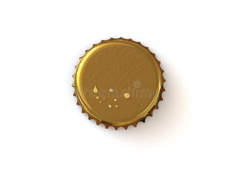 Cap bottle drink stock photo. Image of aluminum, crown - 52054902