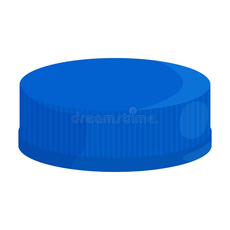 Bottle Caps Isolated Cartoon Set Icon. Cartoon Set Icon Lid of Cover ...