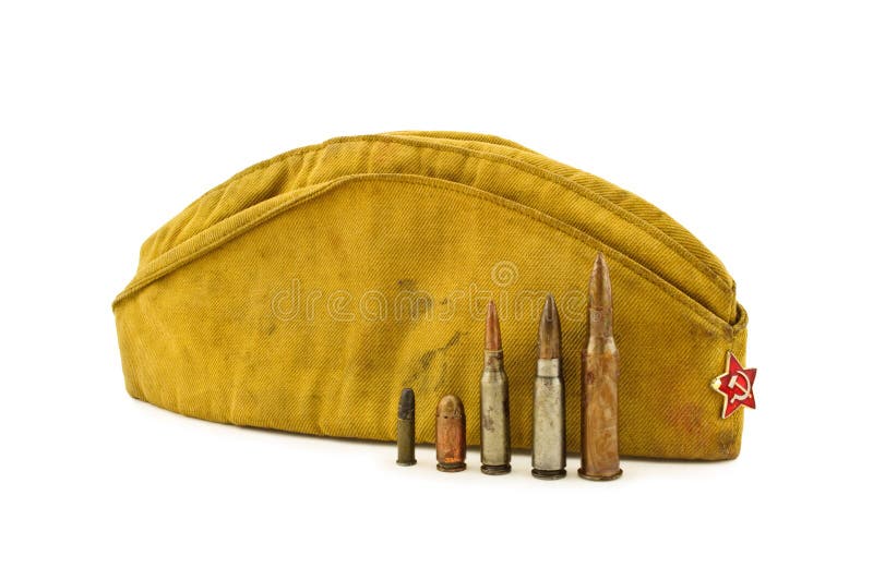 Cap and bullets stock image. Image of aging, victory - 15069409