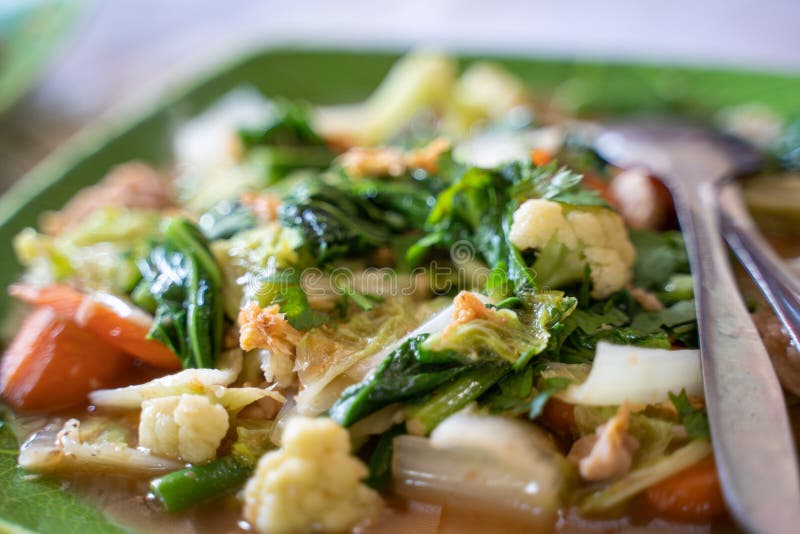 Capcay. Indonesian Chinese Food Stock Image - Image of tasteful ...