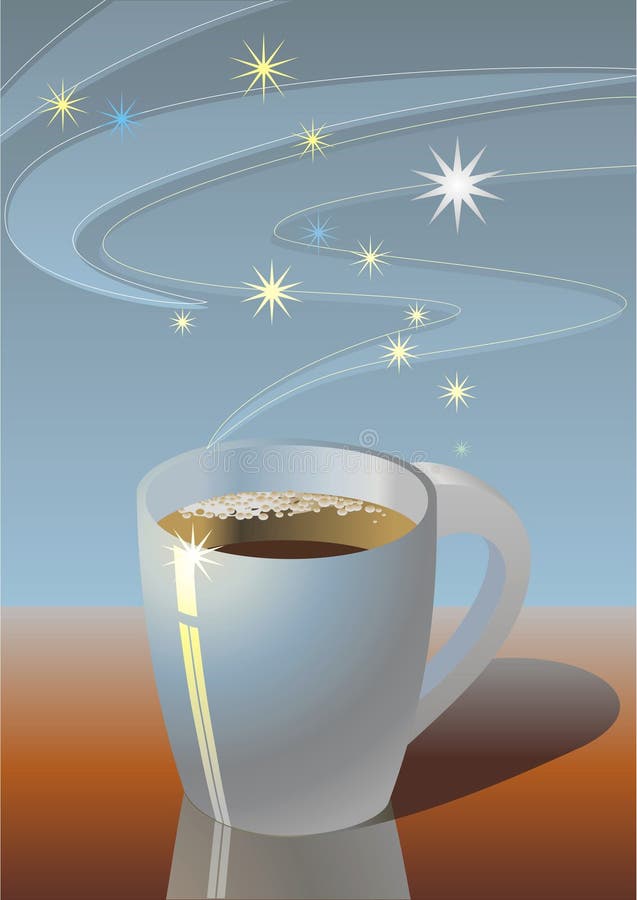 Cap of coffee stock vector. Illustration of caffeine - 14277206