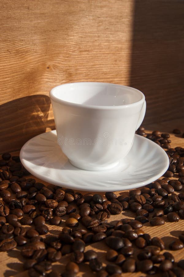 Cap of coffee stock image. Image of isolated, breakfast - 43745819